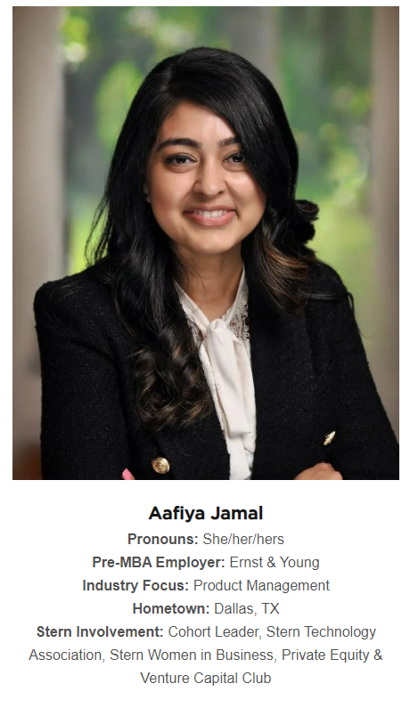 Ask a Sternie - Aafiya